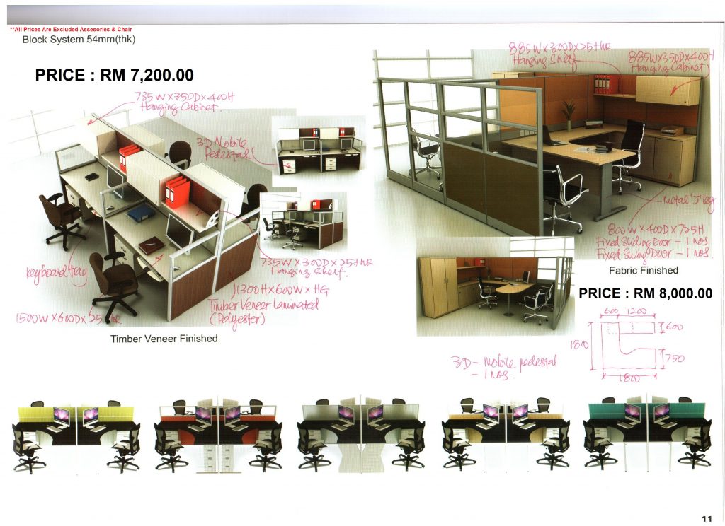Open Plan Partition | Teleoffice Supplies & Automation Sdn Bhd